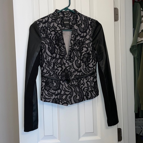 XOXO | Jackets & Coats | Lace Blazer | Poshmark